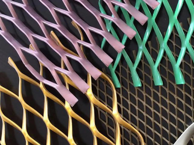 Expanded Metal Mesh Types: Diamond, hexagon, fancy, tortoise shell, etc.